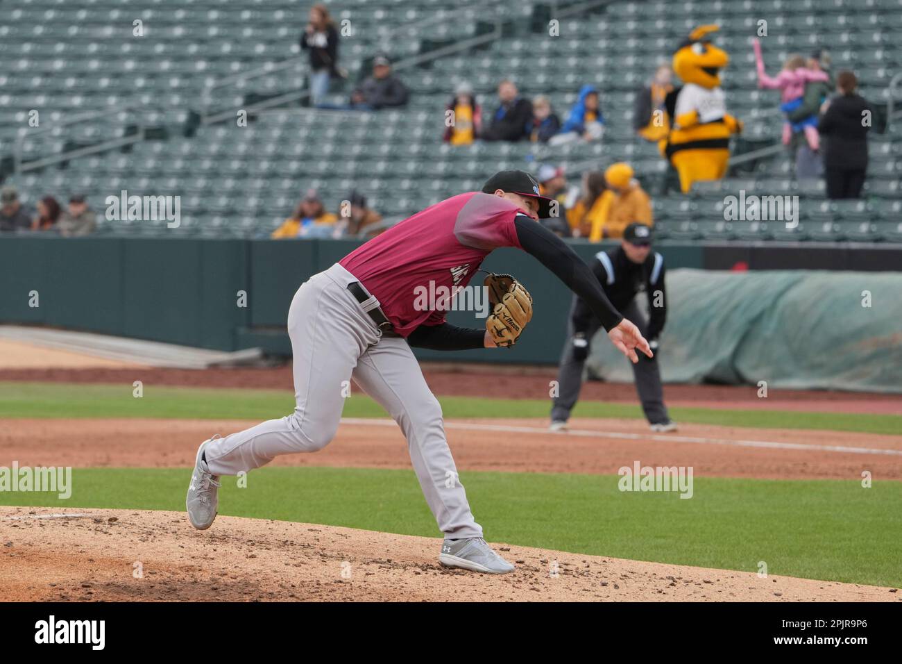 Salt Lake UT, USA. 2nd Apr, 2023. Sacramento pitcher Tanner Andrews (34 ...