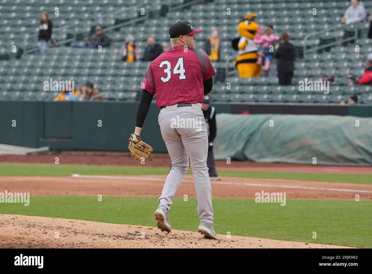 Salt Lake UT, USA. 2nd Apr, 2023. Sacramento pitcher Tanner Andrews (34 ...