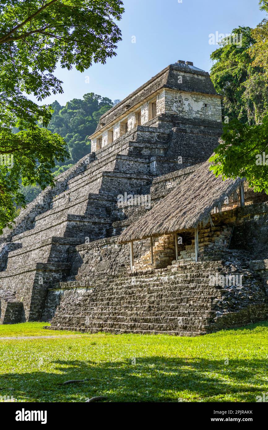 The Mayan Temple of the Inscriptions, Campeche, Chiapas, Yucatán ...