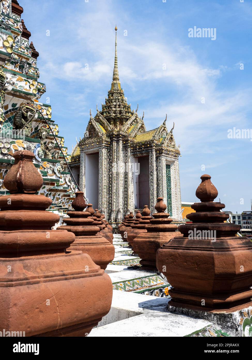 At the Wat Arun Temple, the Temple of Dawn, one building stands out ...