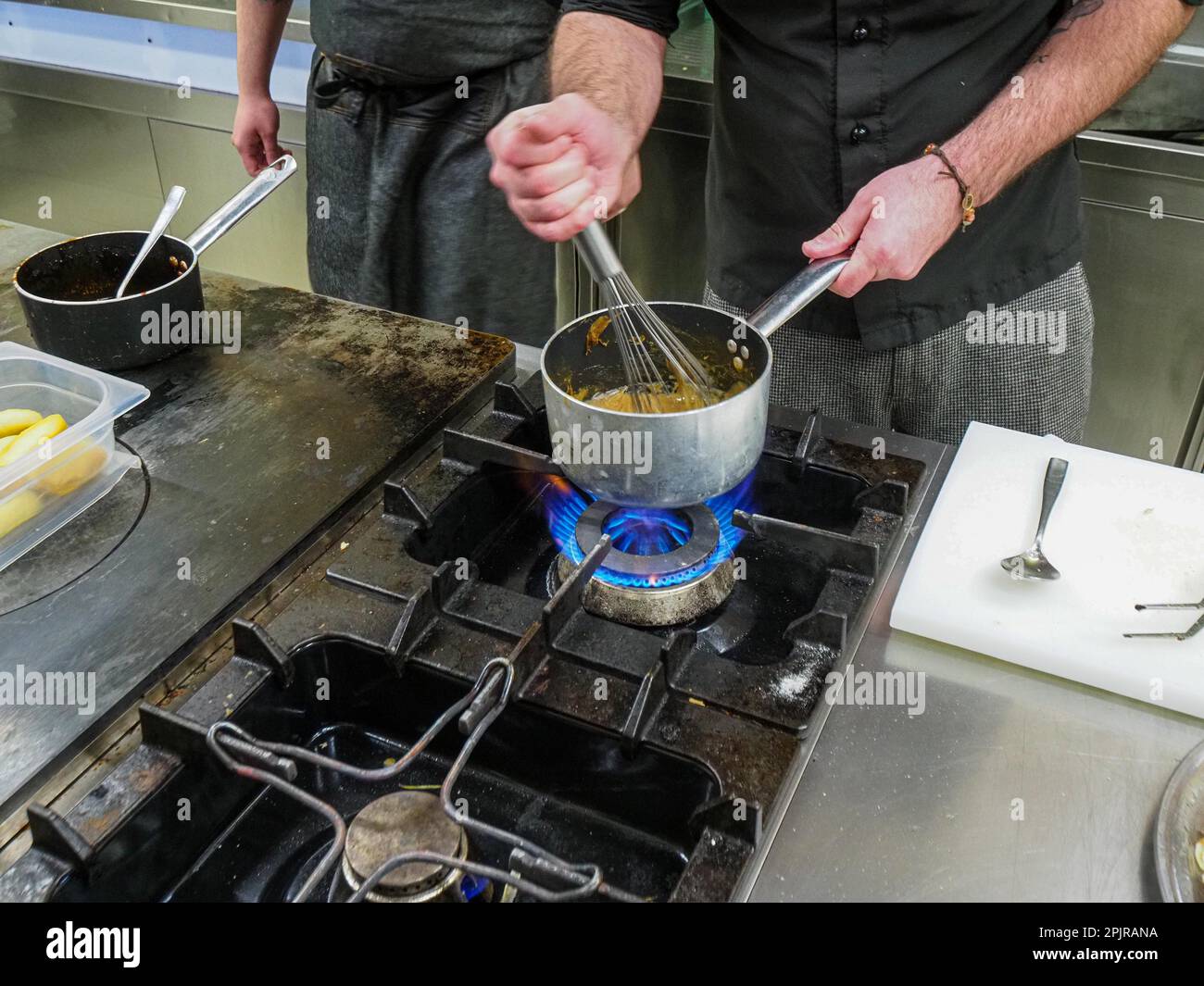 Potato sauce hi-res stock photography and images - Alamy
