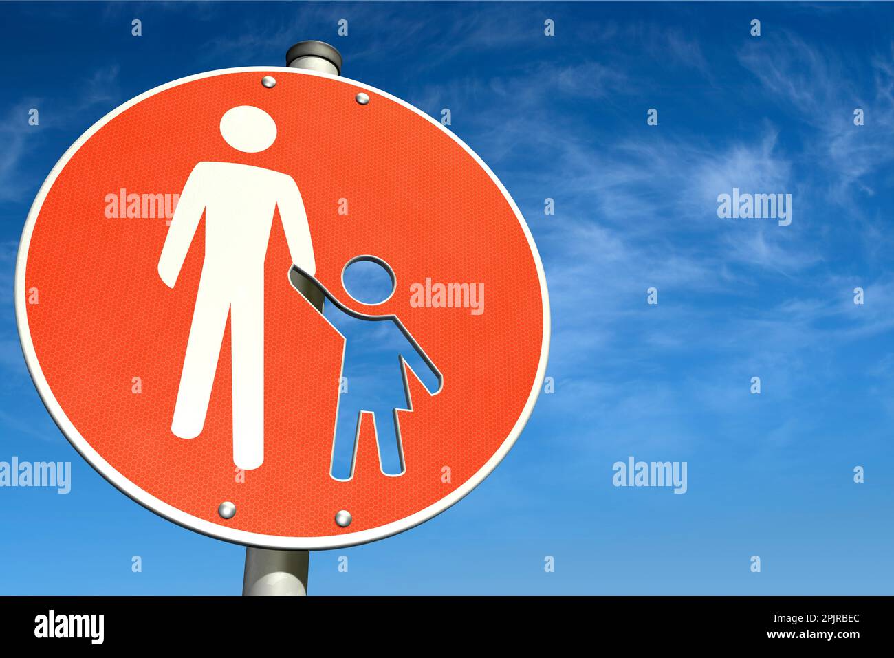Sign: Father without a child Stock Photo - Alamy