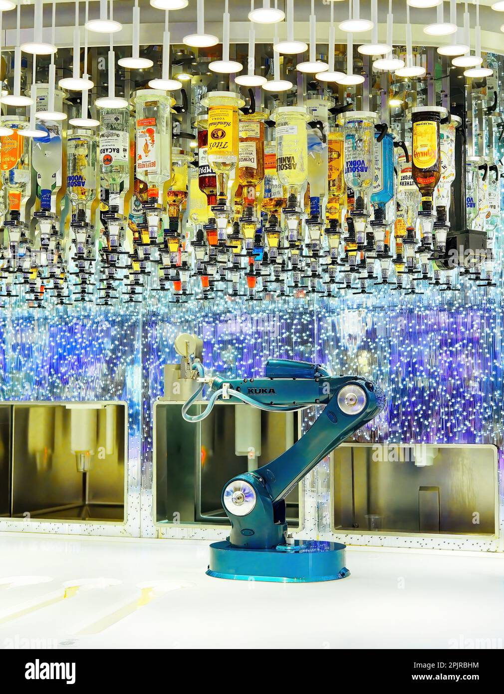 MIAMI, FLORIDA - January 29, 2023: Royal Caribbean operate over 25 ...