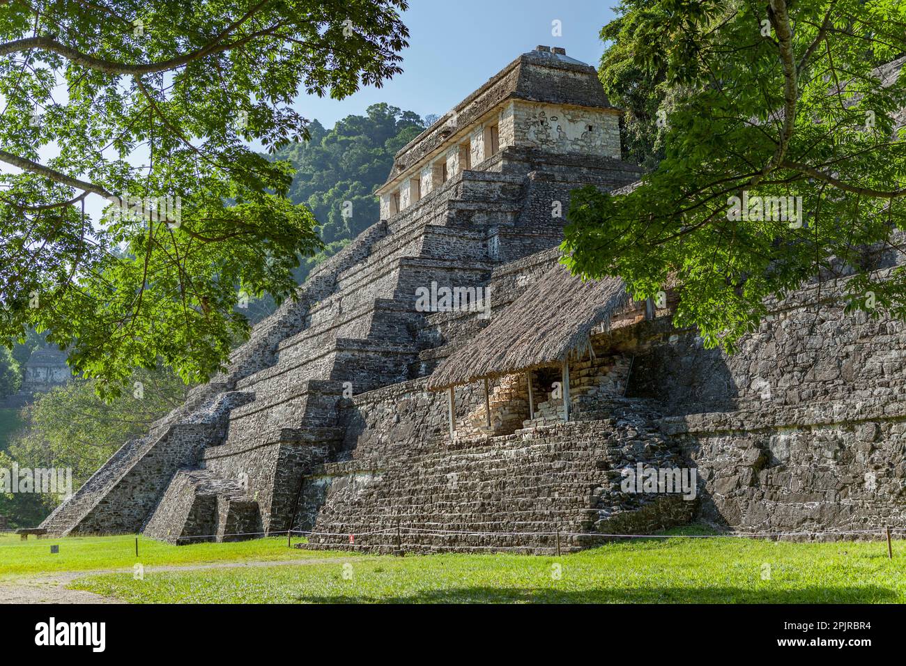 The Mayan Temple of the Inscriptions, Campeche, Chiapas, Yucatán ...