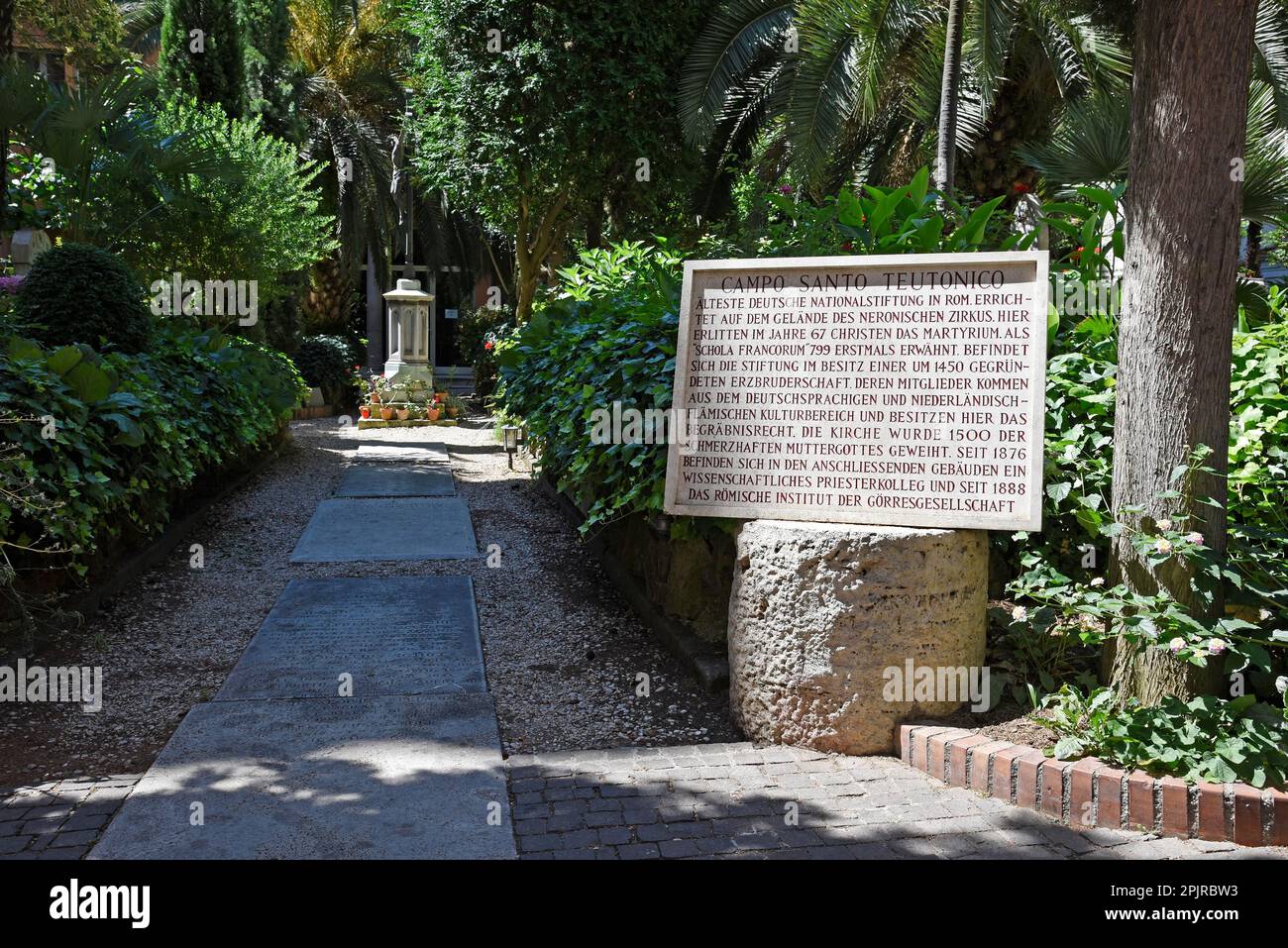 Grave, graves, tomb, Campo Santo Teutonico, German cemetery, cemetery ...