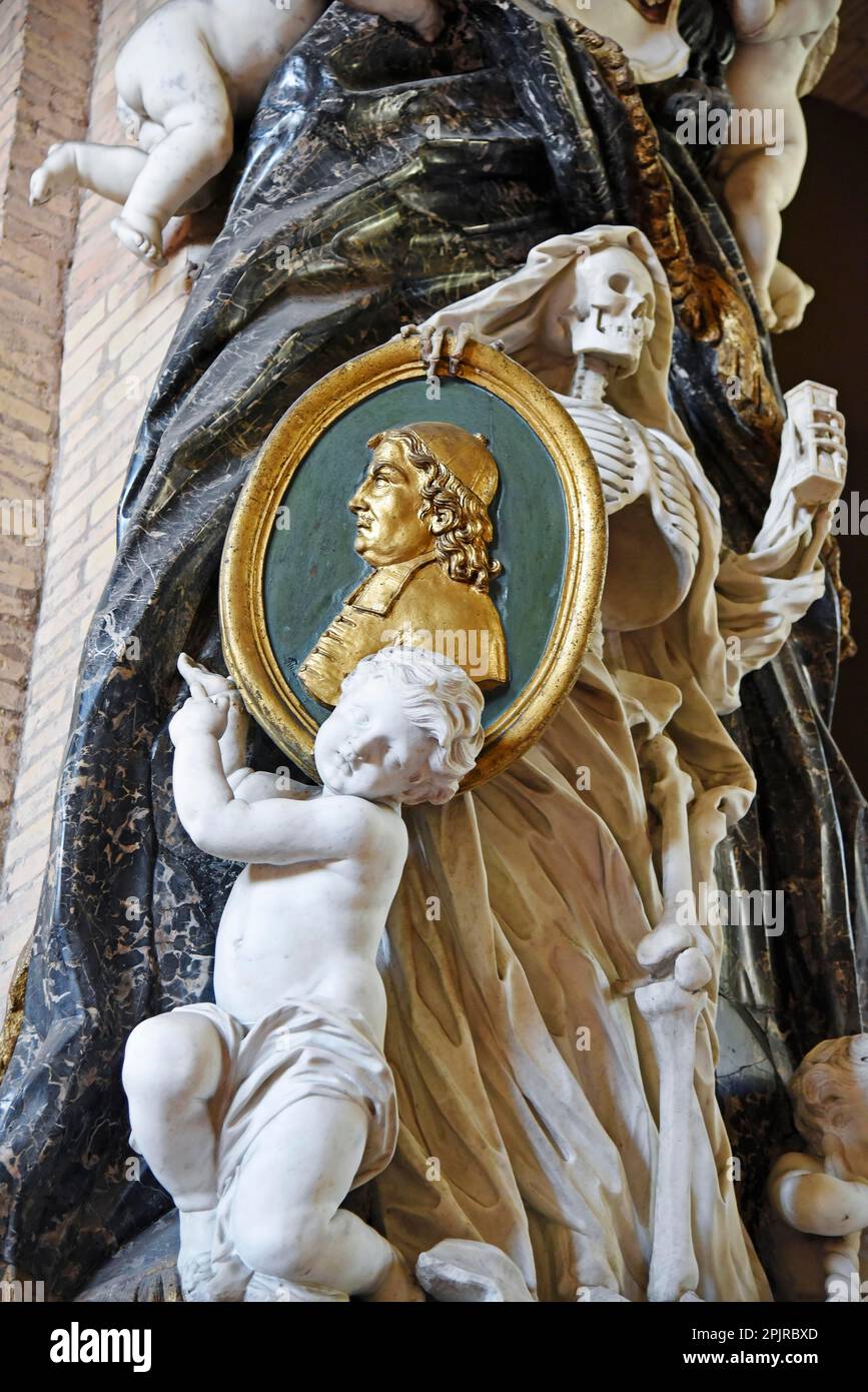 Epitaph, funerary monument, Santa Maria della Pieta, church, Campo ...