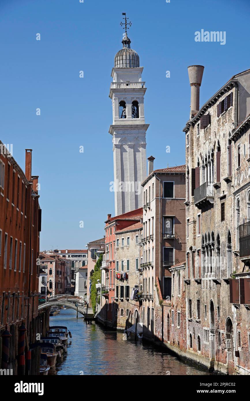 San Giorgio dei Greci, Church, Canal, Quarter, Castello, Venice ...