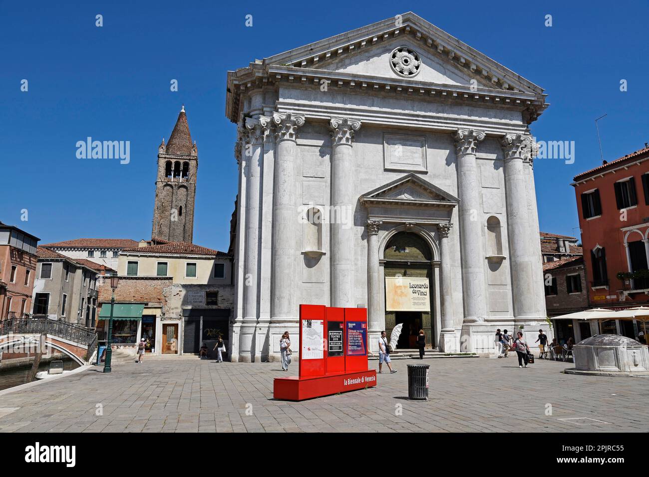 San Barnaba, Church, Campo, Square, Venice, Venezia, Veneto, Italy ...