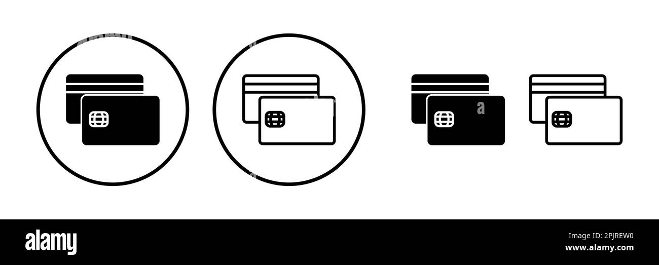 Credit card icon vector. payment icon. debit payment icon Stock Vector ...