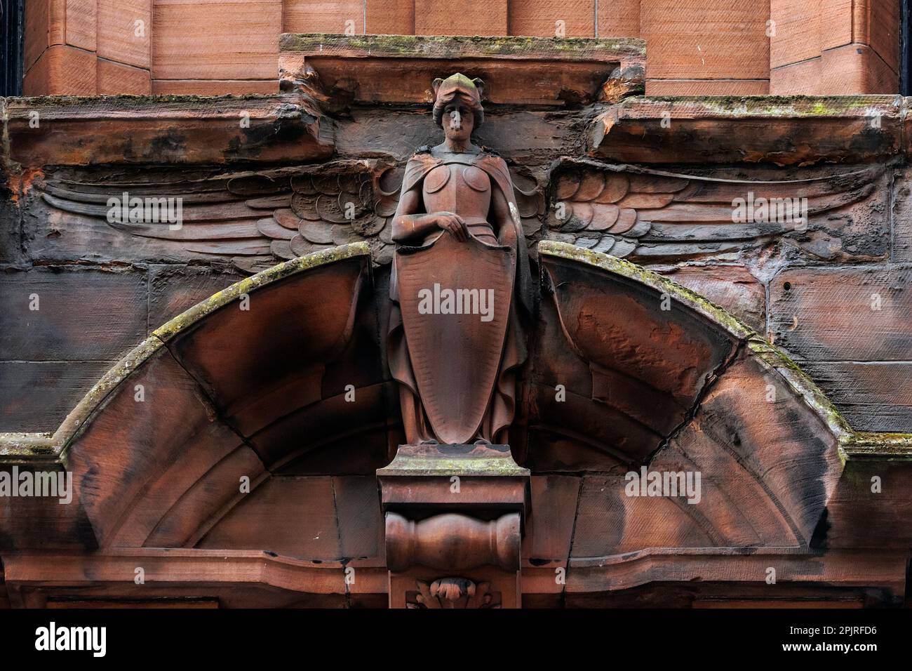 Spread wings on Atlantic Chambers Stock Photo - Alamy