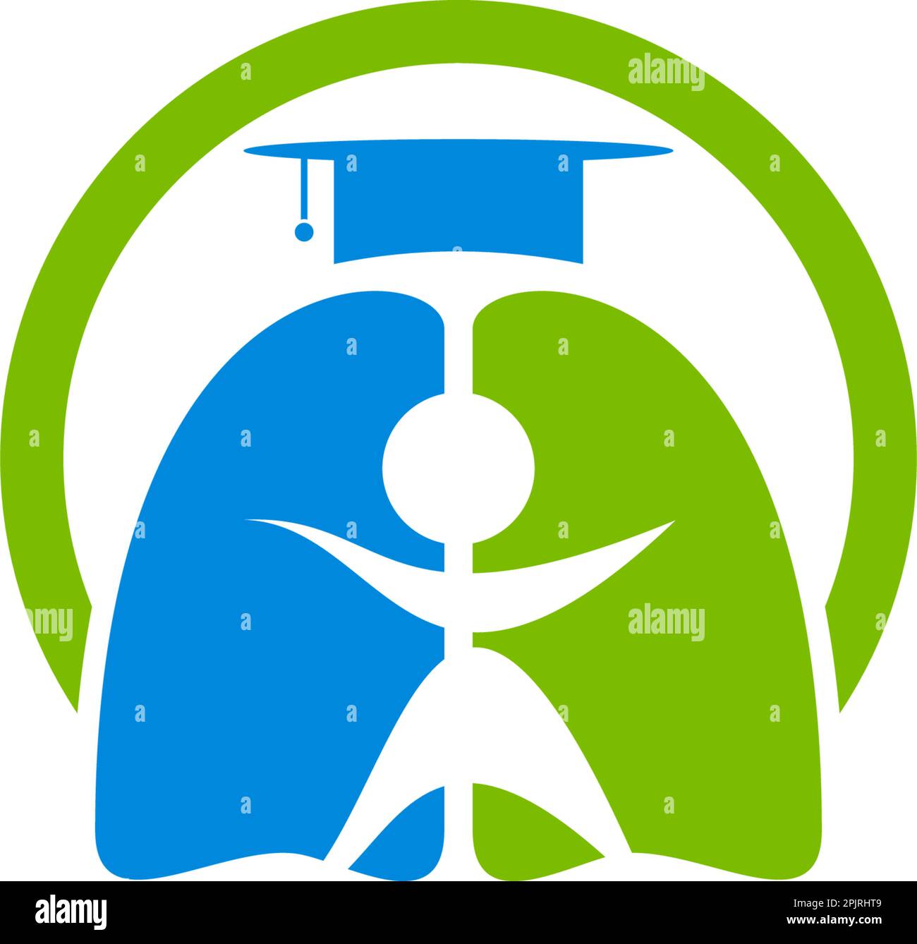 Lungs Learn logo template Stock Vector Image & Art - Alamy