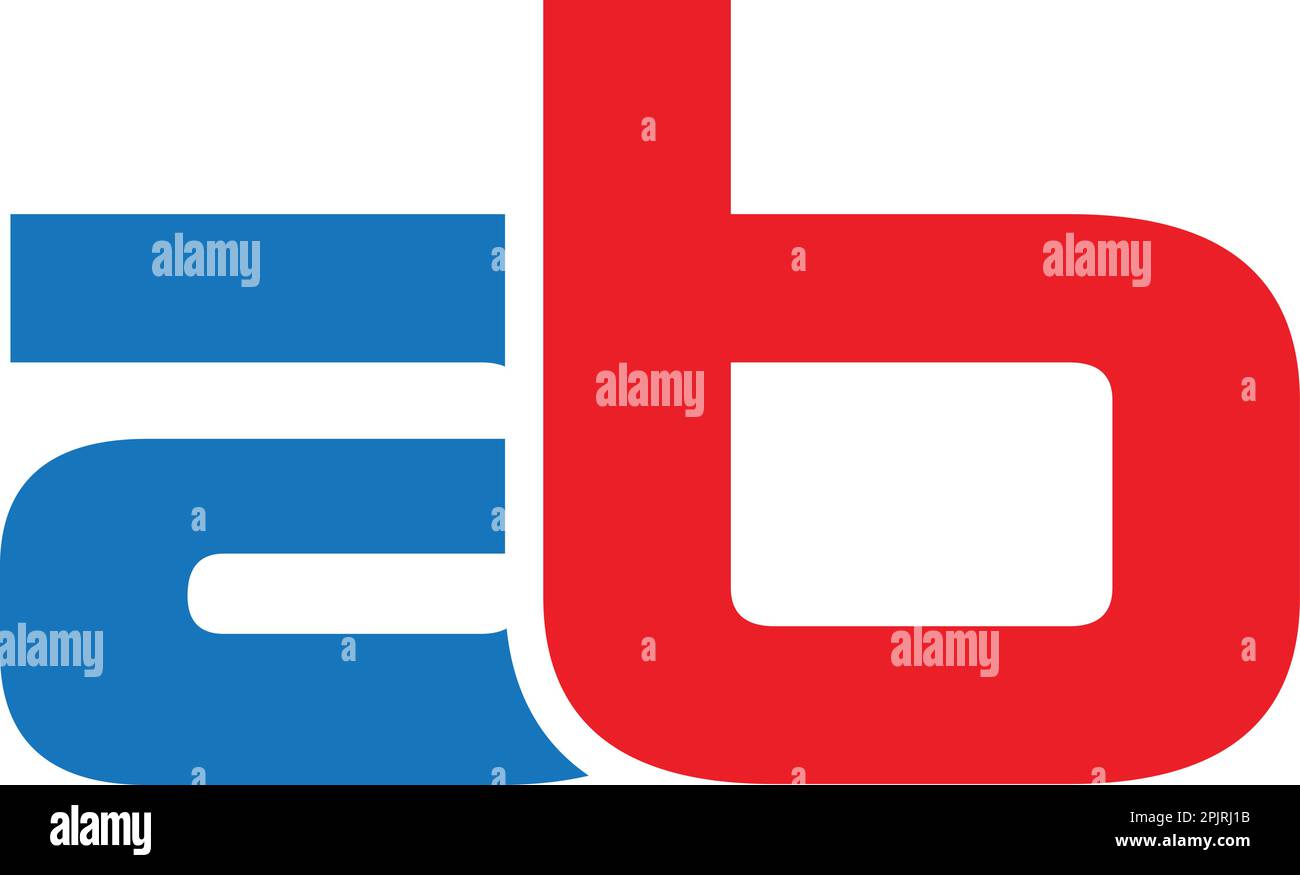 Letter AB logo design template elements Stock Vector Image & Art - Alamy
