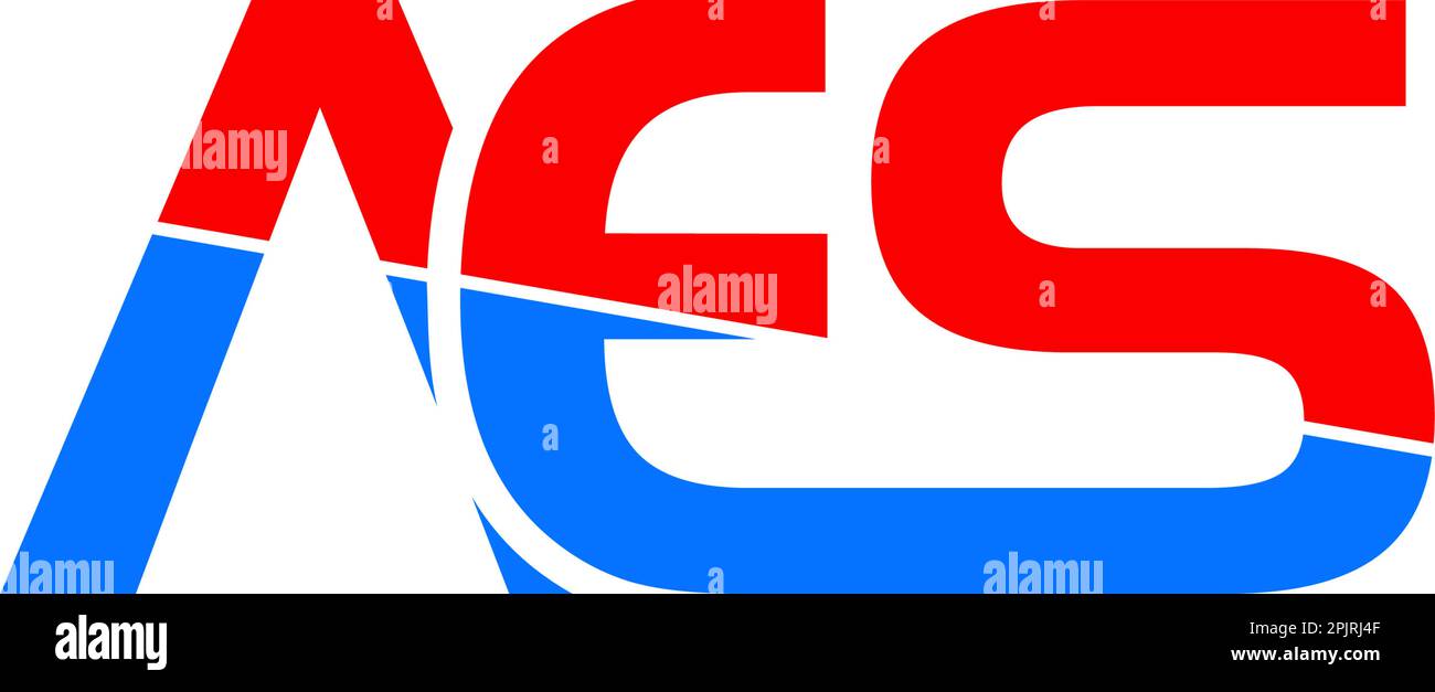 Letter aes vector hi-res stock photography and images - Alamy