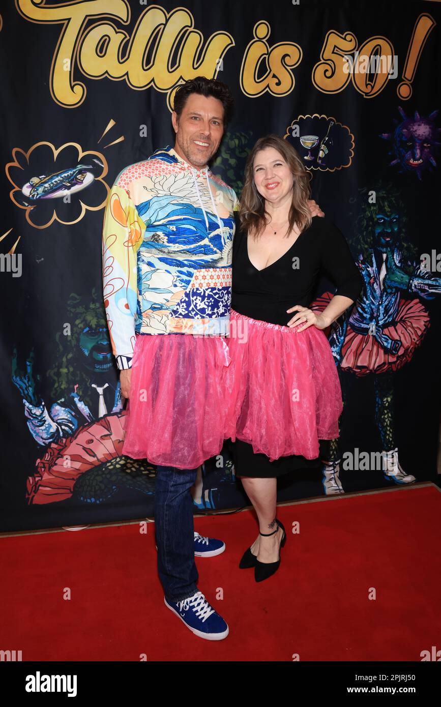 Los Angeles, California, USA. 2nd April, 2023. Jason Zlatkus and wife ...