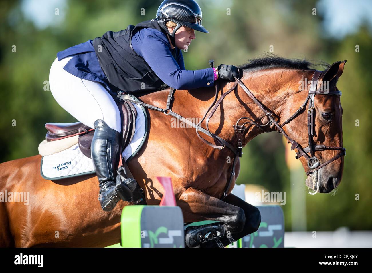 Cara Raether Carey from the United States competes during a Major ...