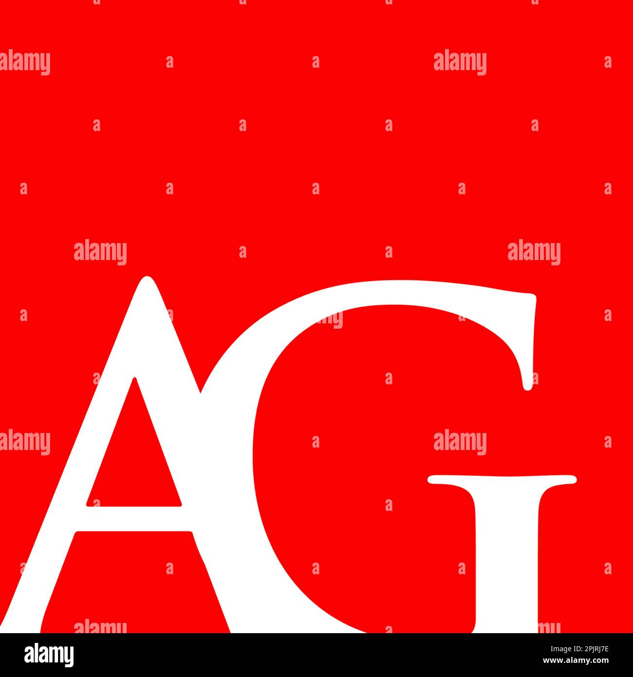 Letter ag Cut Out Stock Images & Pictures - Alamy