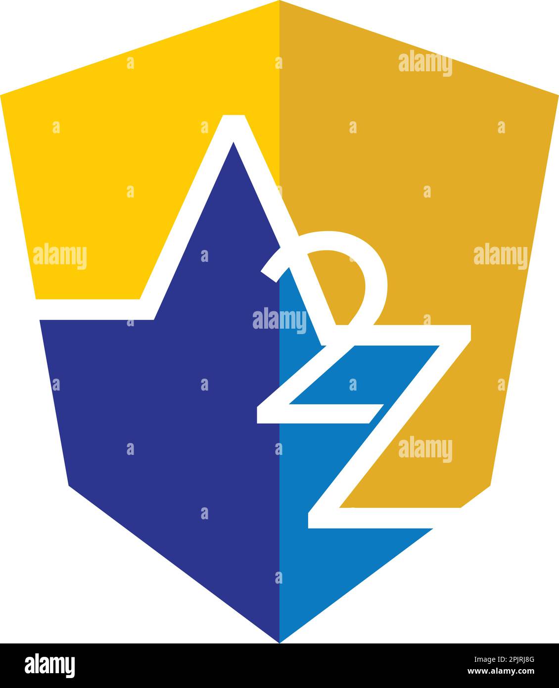 Letter a2z vector vectors hi-res stock photography and images - Alamy