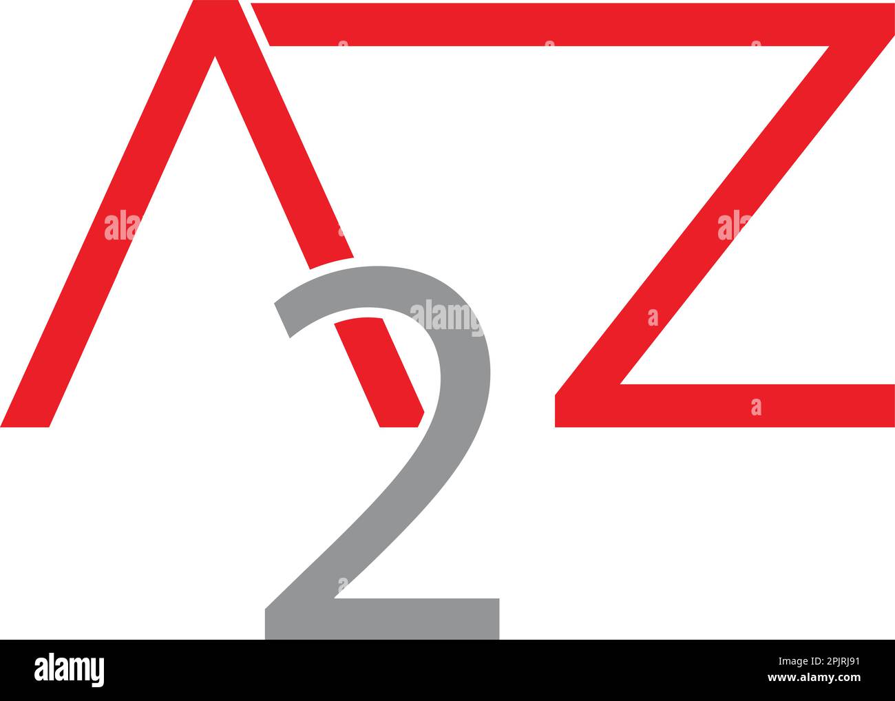 Letter a2z vector vectors hi-res stock photography and images - Alamy