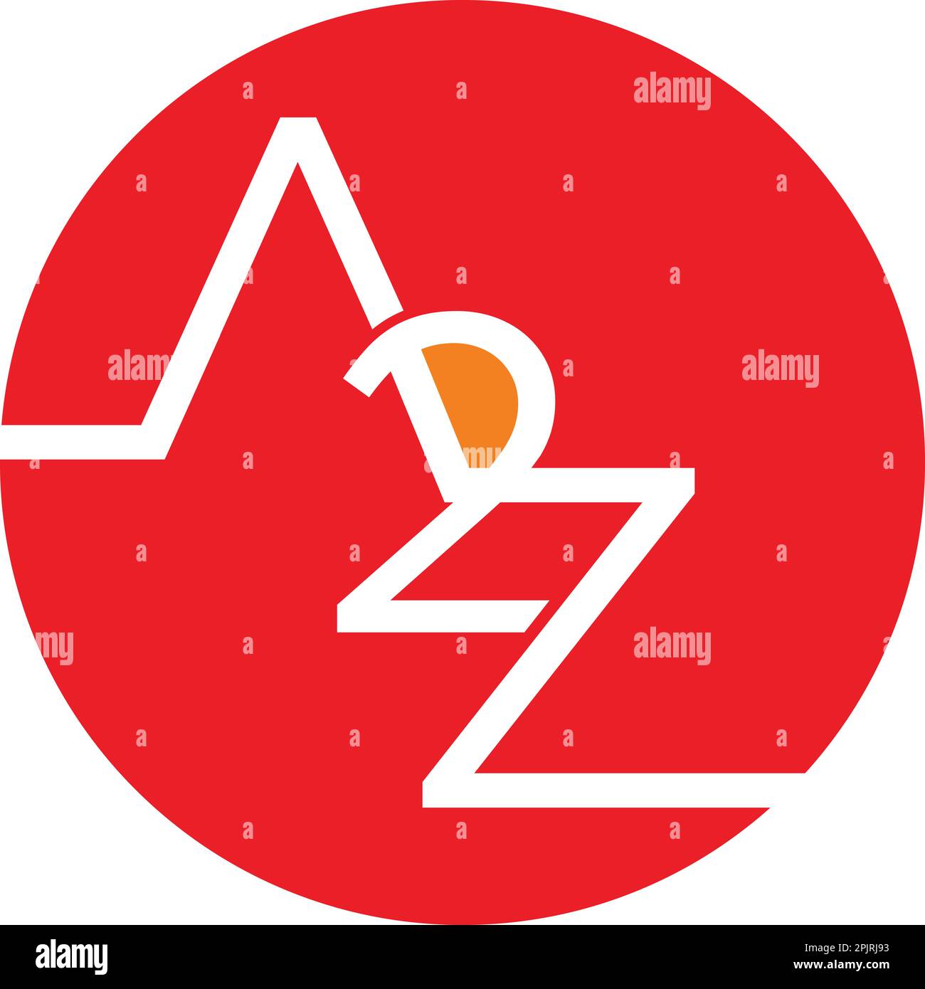 Initial Letter A2Z Design Logo Stock Vector Image & Art - Alamy