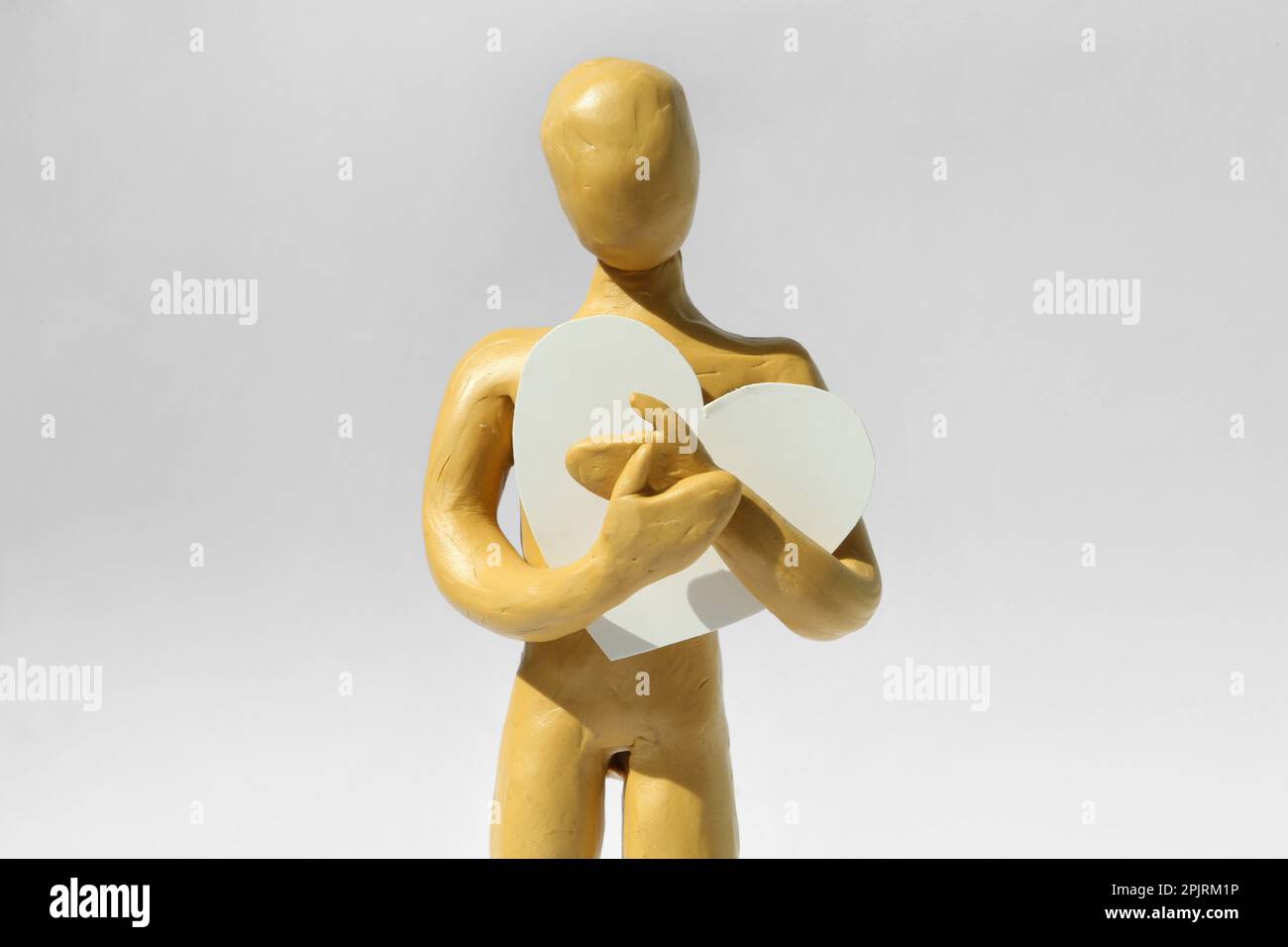 Heart made of plasticine hi-res stock photography and images - Alamy