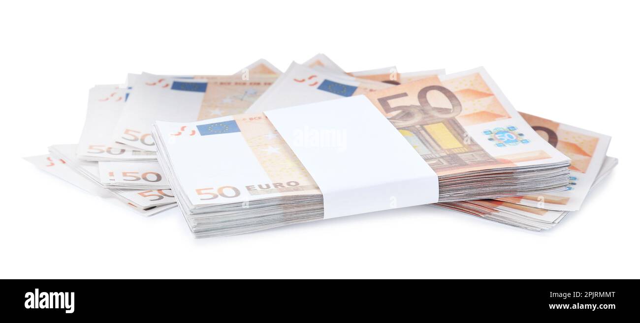 Pile of euro banknotes hi-res stock photography and images - Alamy