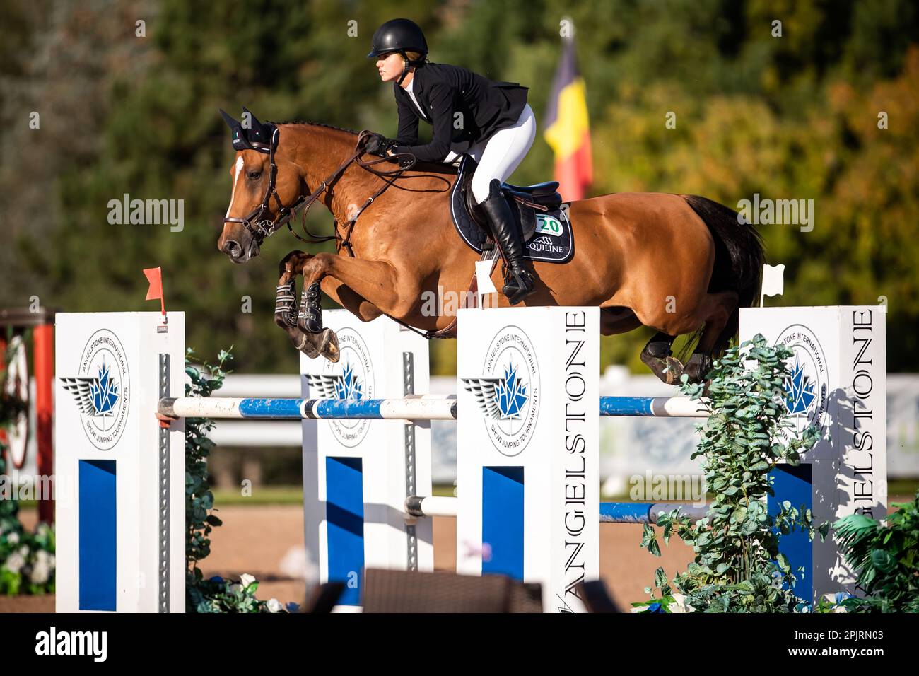 Chandler Meadows of the United States competes in a Major League Show ...