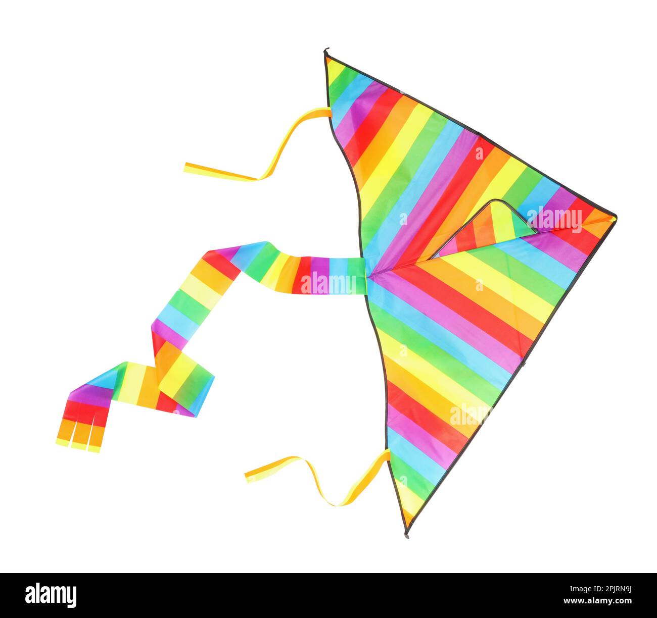 Orange and yellow kite Cut Out Stock Images & Pictures - Alamy
