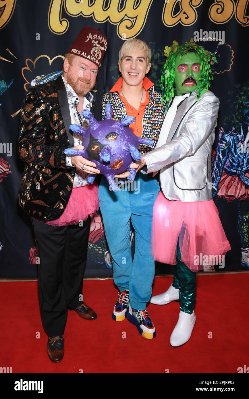 Los Angeles, California, USA. 2nd April, 2023. Greg Tally, Ricky Rebel ...