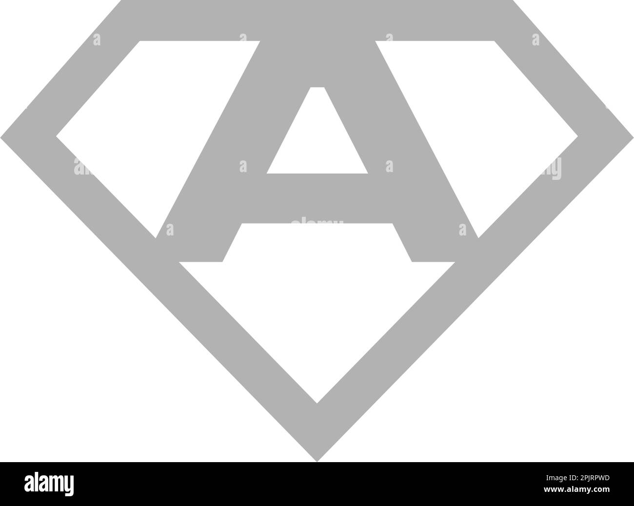 Initial letter A diamond logo template vector Stock Vector Image & Art ...