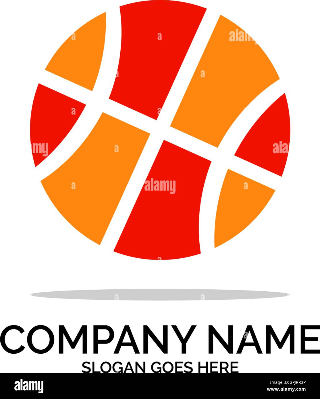 Basketball Logo Design Stock Vector Image & Art - Alamy