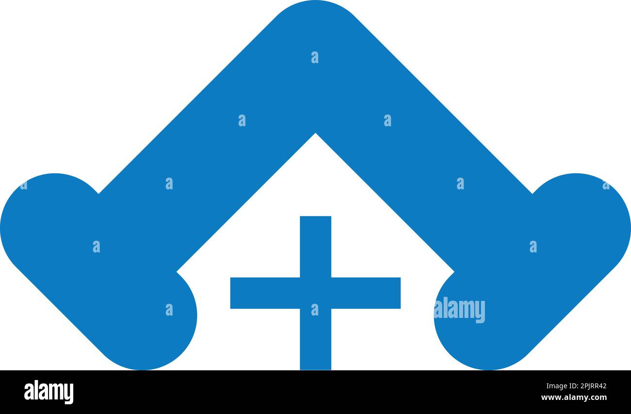 Initial Letter A cross plus plumbing logo icon design template elements ...