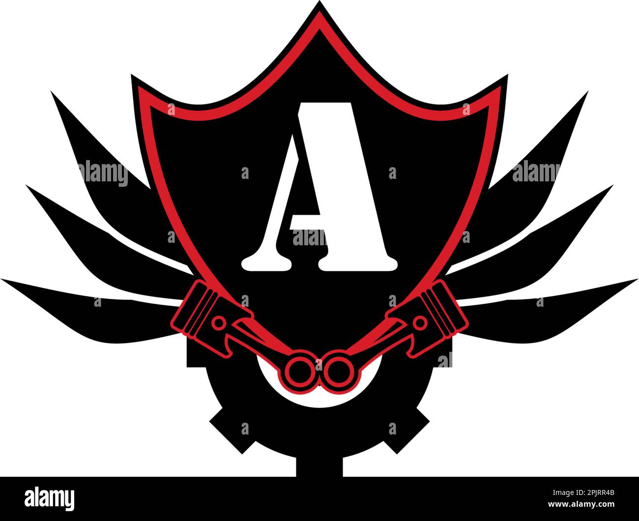 Auto car Logo Template Stock Vector Image & Art - Alamy