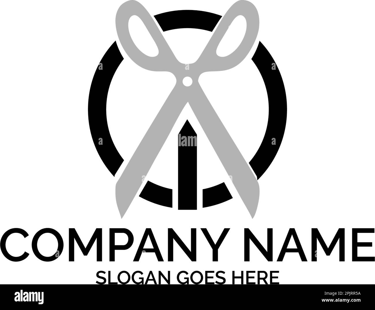 Shop logo design Black and White Stock Photos & Images - Alamy