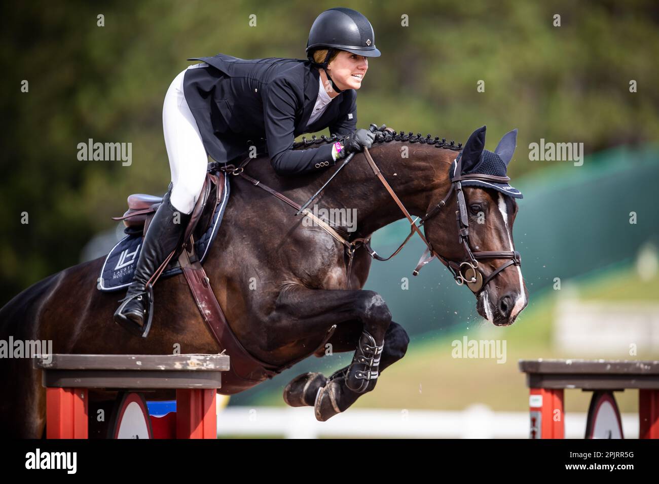 Chandler Meadows of the United States competes in a Major League Show ...
