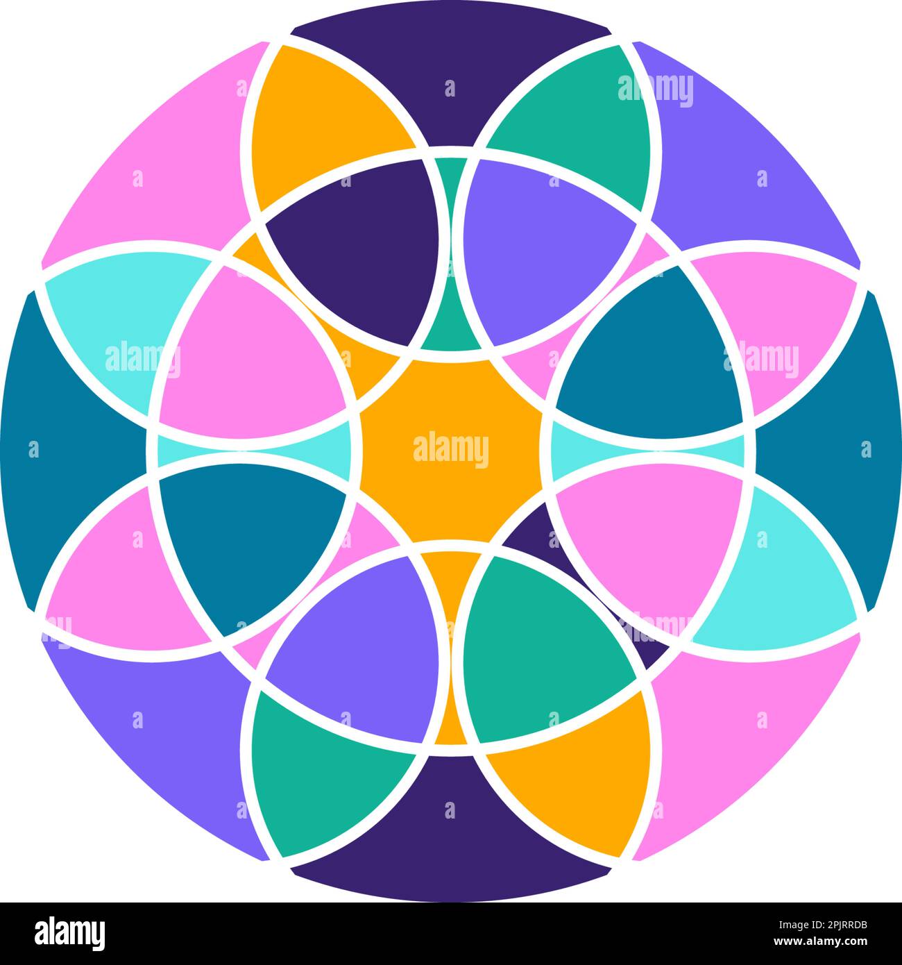 Abstract Circle Logo Template Stock Vector Image & Art - Alamy