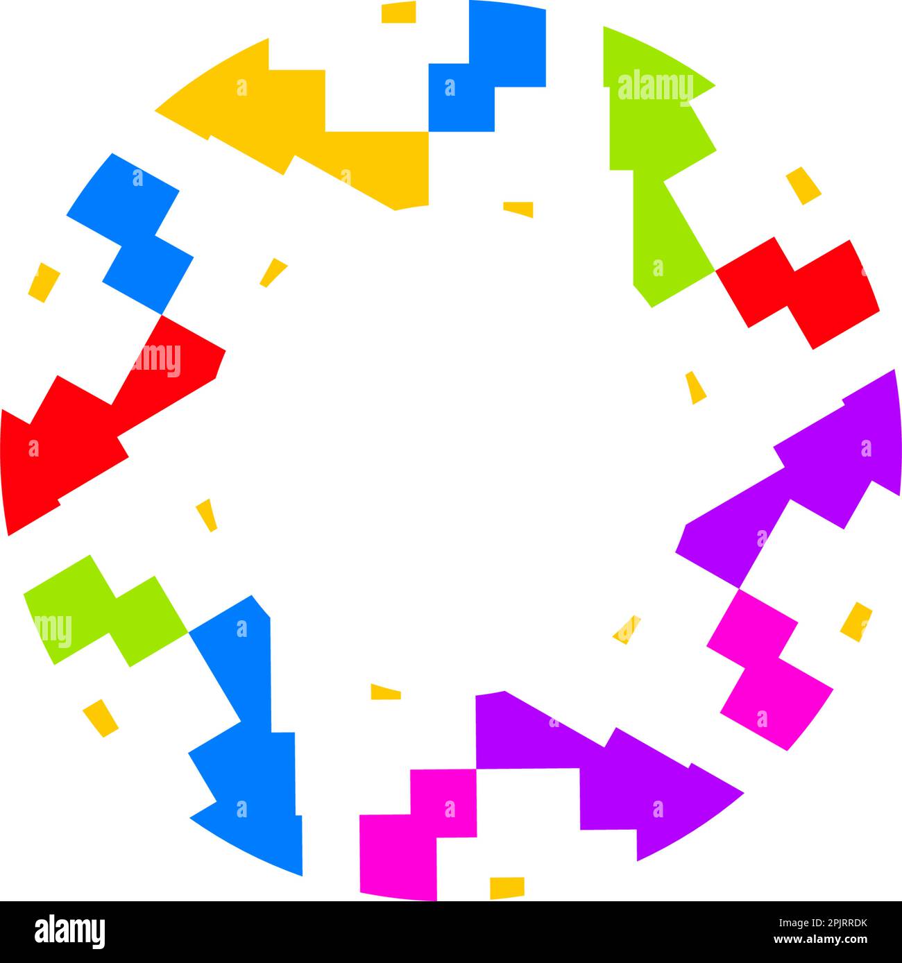 Abstract Circle Logo Template Stock Vector Image & Art - Alamy