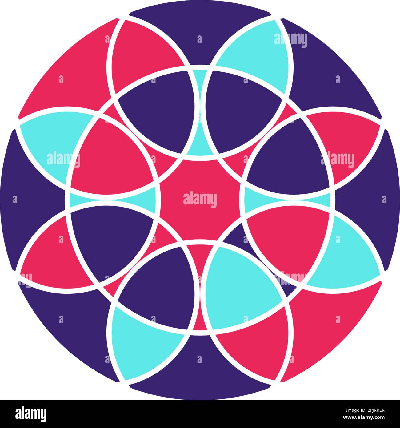 Abstract Circle Logo Template Stock Vector Image & Art - Alamy