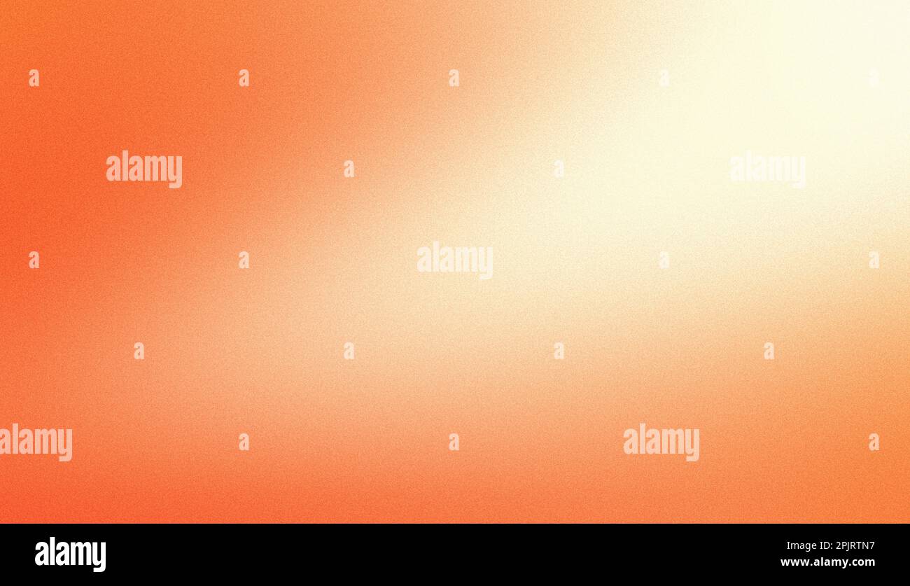 Orange grainy gradient background, white spotlight smooth color ...