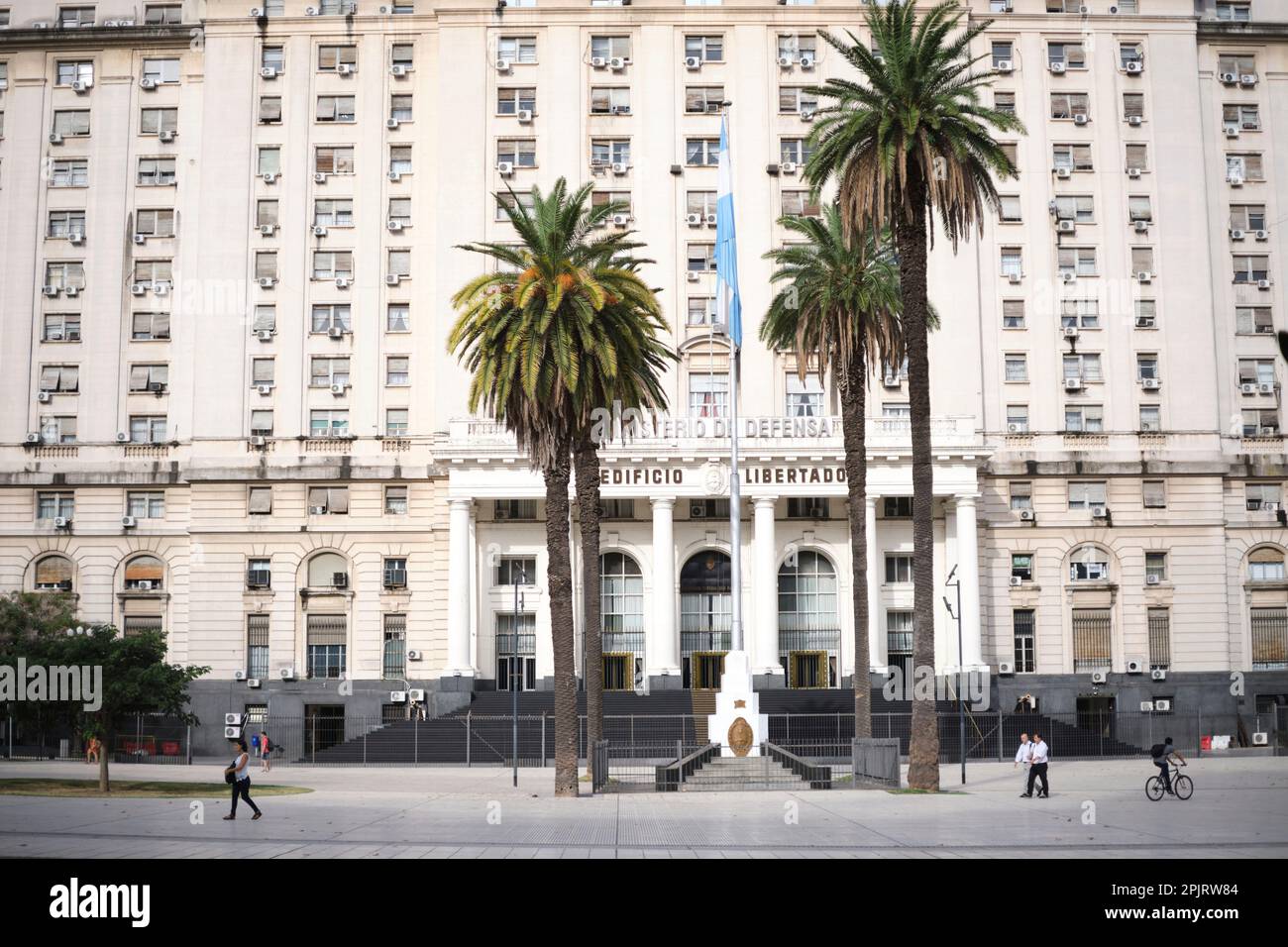 March 14, 2023, Buenos Aires, Argentina: Libertador building, Argentine ...