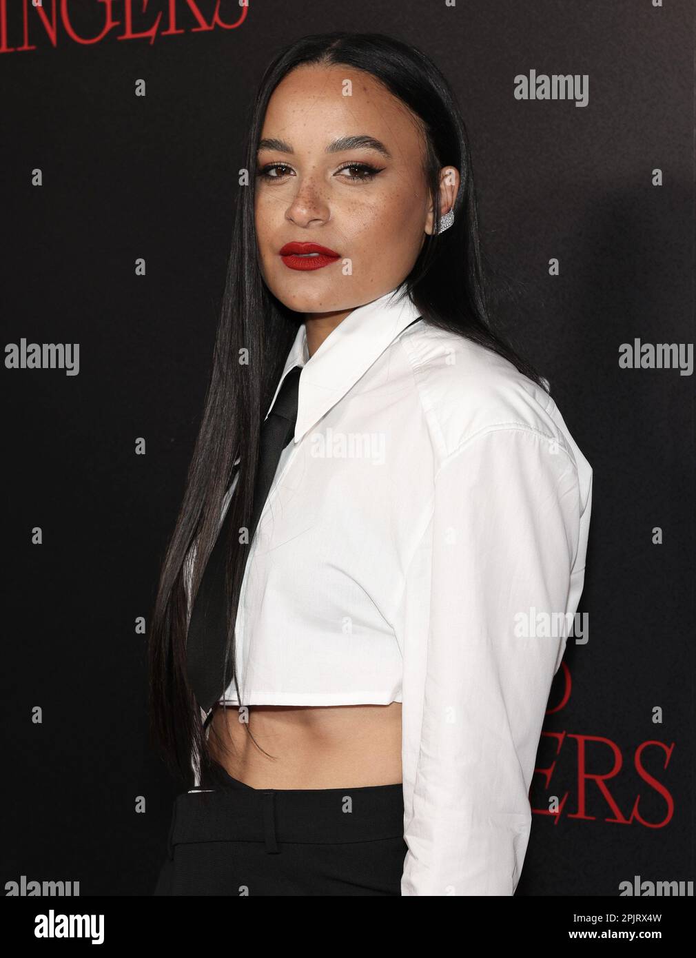 New York, NY, USA. 3rd Apr, 2023. Karena Evans at arrivals for DEAD ...