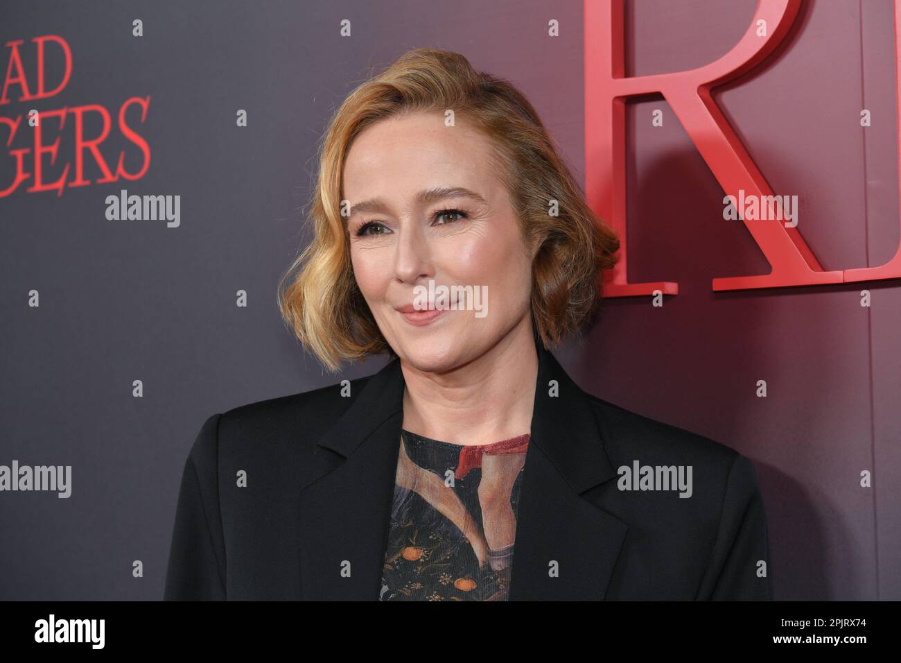 Jennifer Ehle attends the world premiere of Prime Video's "Dead Ringers ...