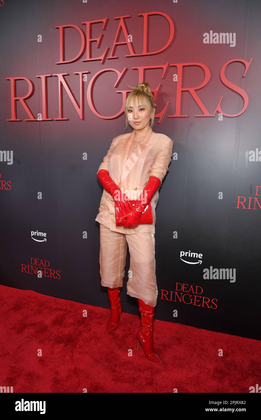 Poppy Liu attends the world premiere of Prime Video's "Dead Ringers" at ...