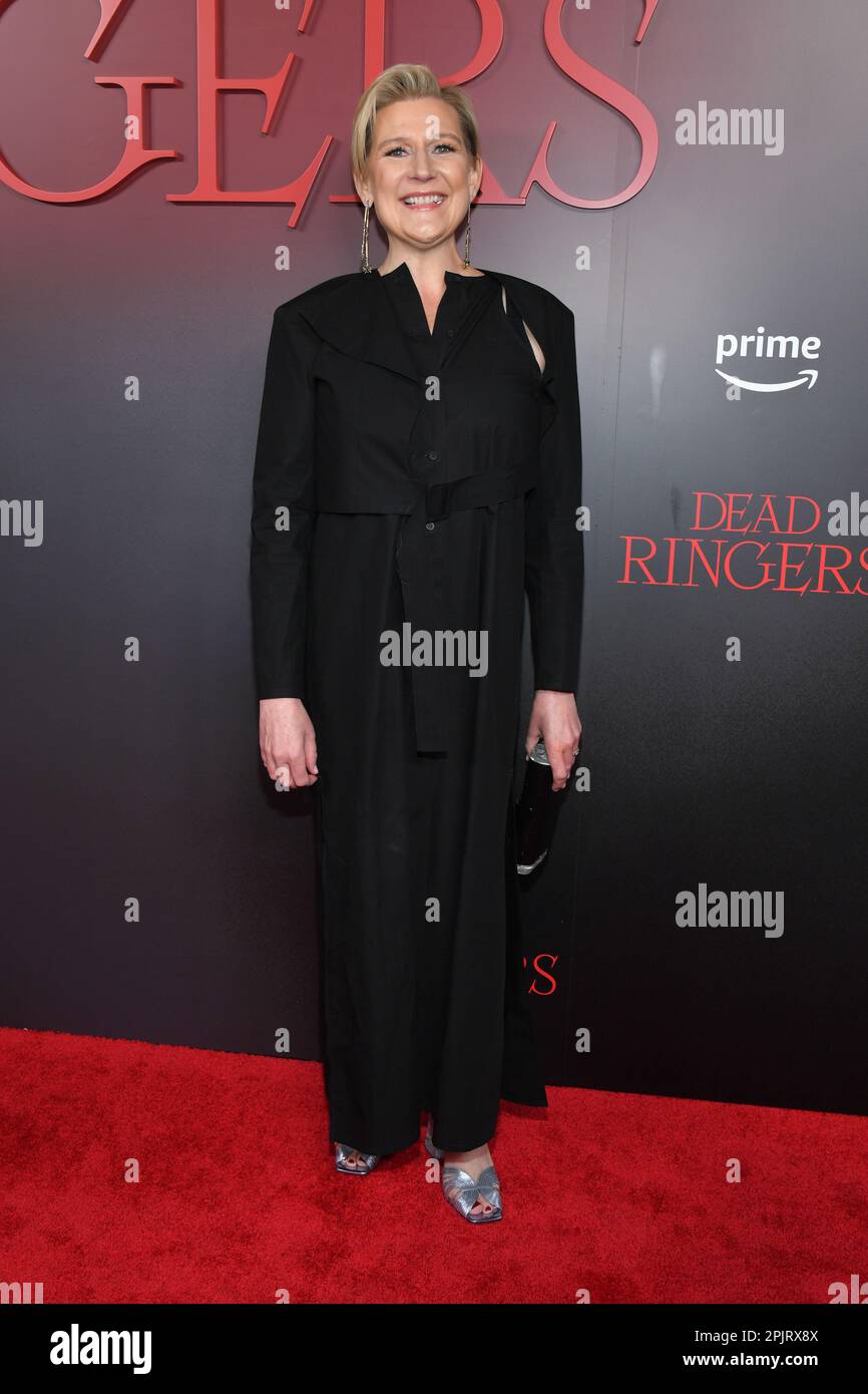 Sue Naegle attends the world premiere of Prime Video's "Dead Ringers ...
