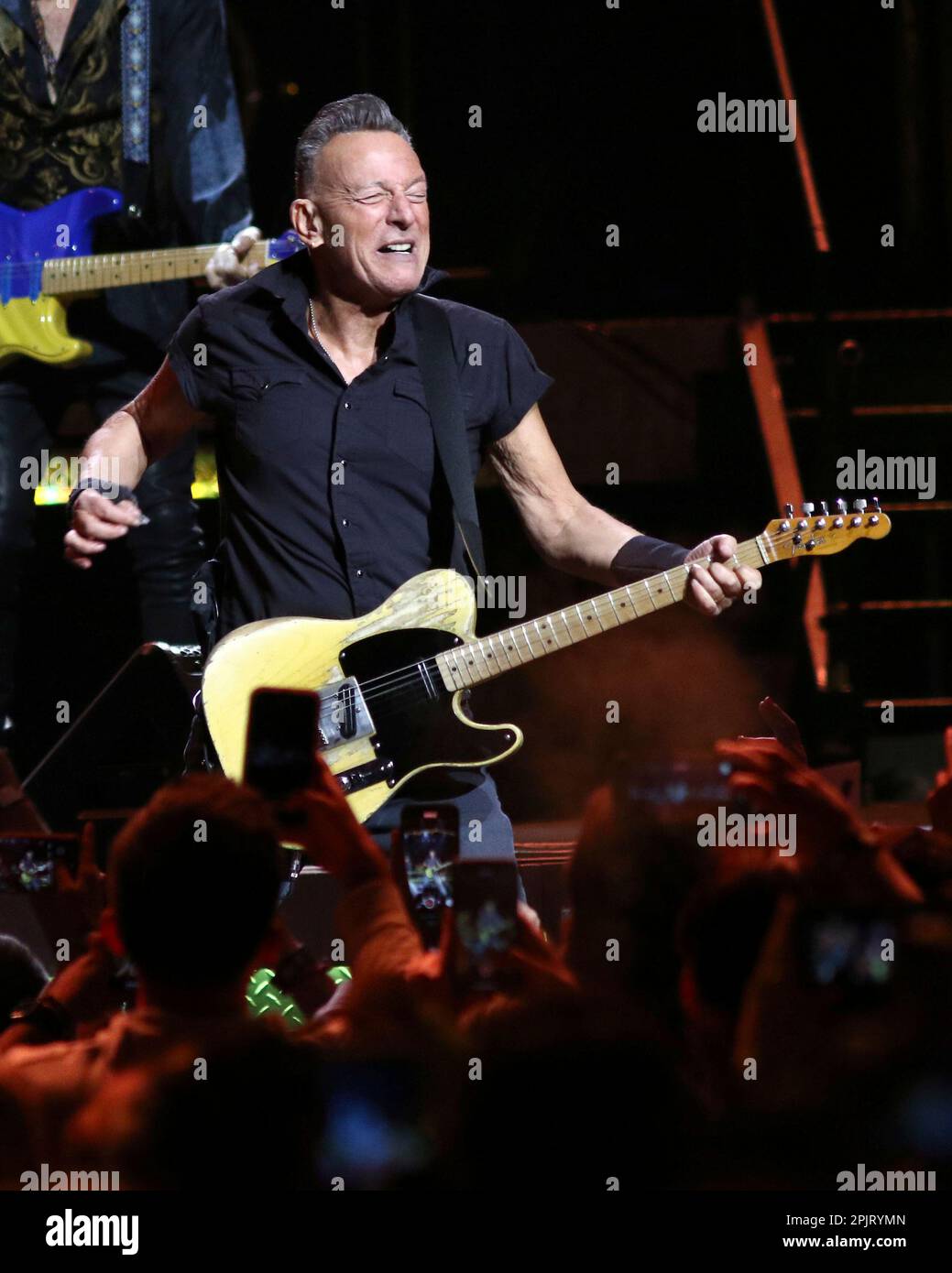 Bruce Springsteen and the E Street Band perform, Monday, April 3, 2023 ...