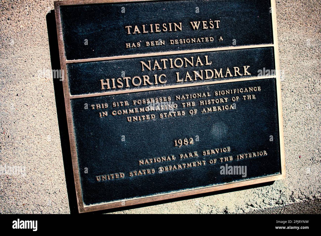Taliesin West by Frank Lloyd Wright Stock Photo - Alamy