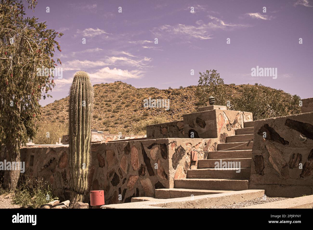 Taliesin West by Frank Lloyd Wright Stock Photo - Alamy