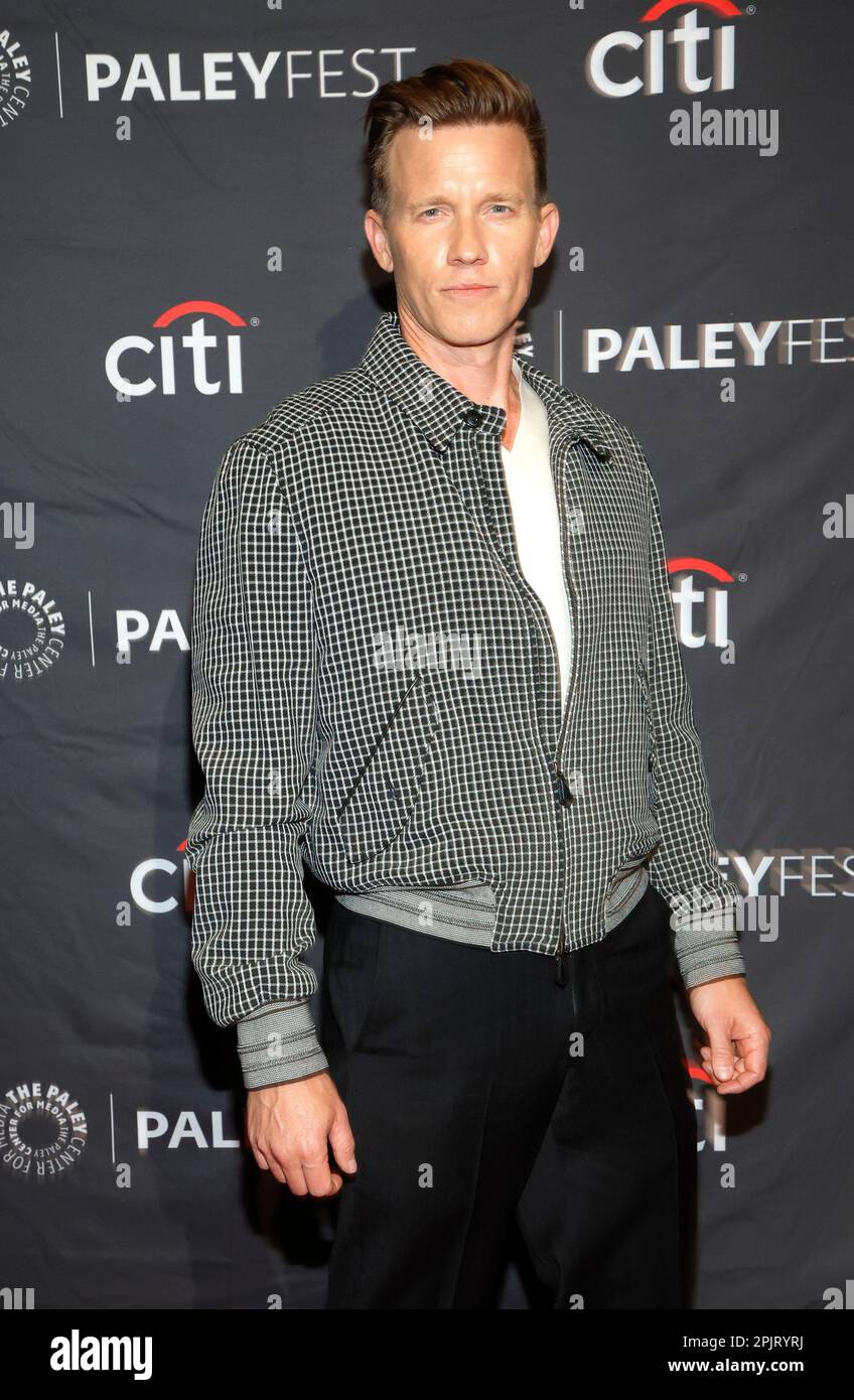 Hollywood, Ca. 3rd Apr, 2023. Warren Cole at PaleyFest 2023 ...