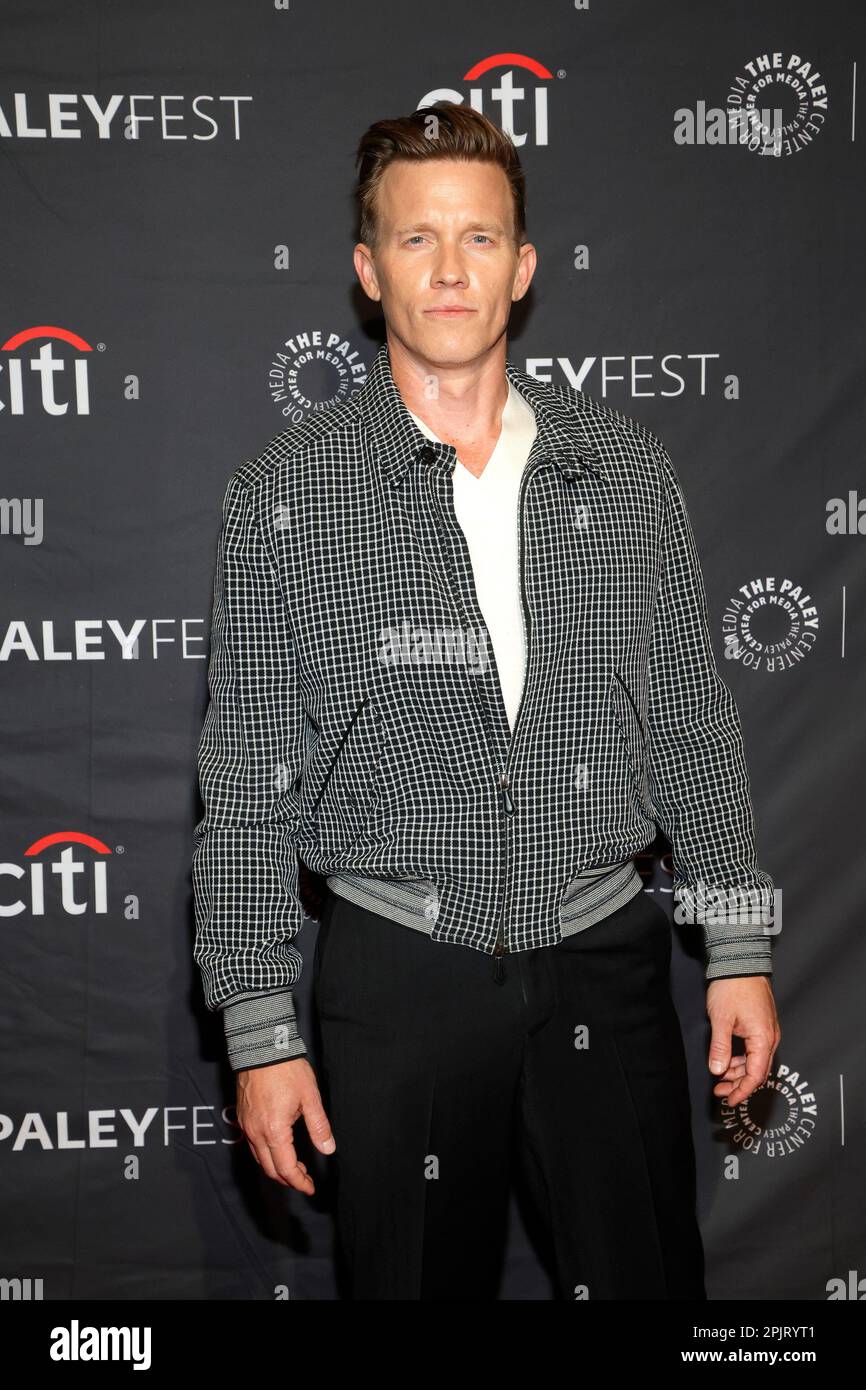 Hollywood, Ca. 3rd Apr, 2023. Warren Cole at PaleyFest 2023 ...