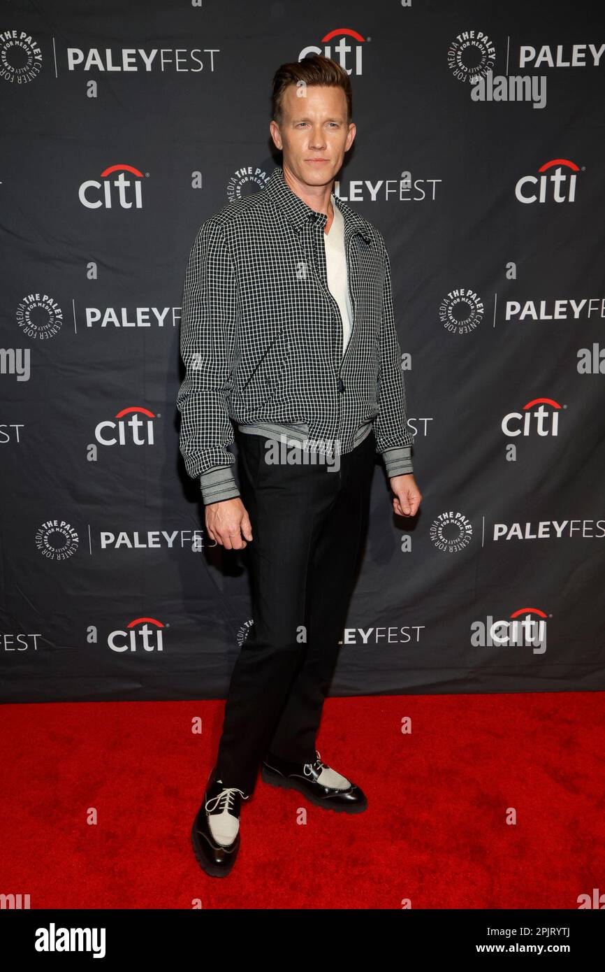 Hollywood, Ca. 3rd Apr, 2023. Warren Cole at PaleyFest 2023 ...
