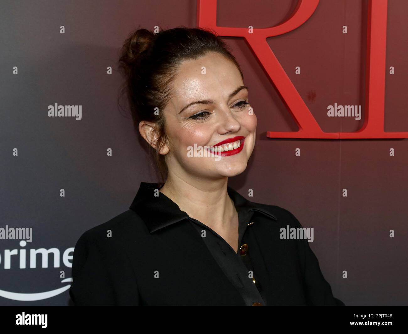 Actor Emily Meade attends the world premiere of "Dead Ringers" at ...